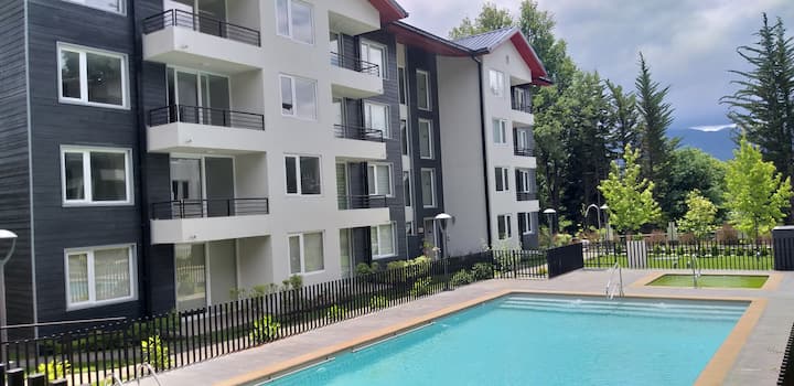 Depa Tipo Estudio Pucón, Cond Robles Del Volcán - Pucon