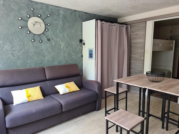 Appartement 4 Personnes Avec Parking Et Balcon - Saint-Lary-Soulan