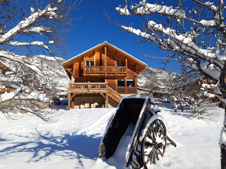 Chalet Bois Traditionnel Serre Chevalier Briançon - Briançon