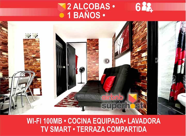 Clavel Cálido: Cerca Metro Hospital & Centro •302a - Medellín