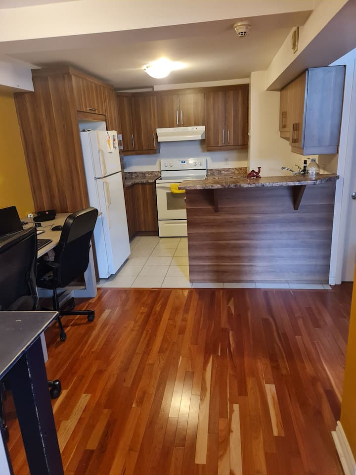 Spacious Studio Semi-basement - Montreal