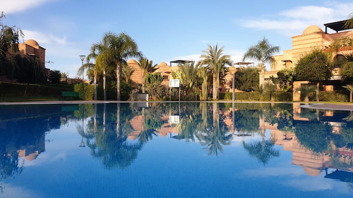 Appartement Jardin & 2 Piscines Atlas Golf Resort - Marrakech