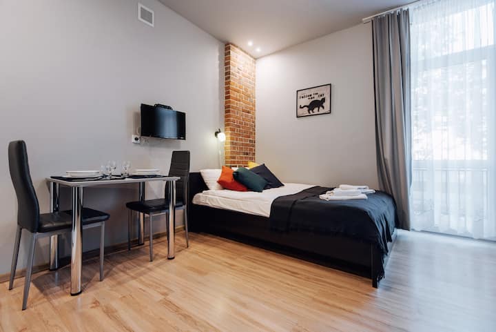 Studio With Balcony -  Rzeszowska 4 Street - Kraków