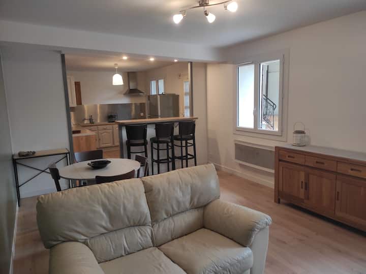 Saint Denis En Bugey, Proche De La Cnpe.
Appartement Récemment Rénové En Rez De Chaussée - Ambérieu-en-Bugey