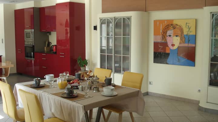 Chambre 1 Chatillon Centre Et Jardin - Châtillon-sur-Chalaronne