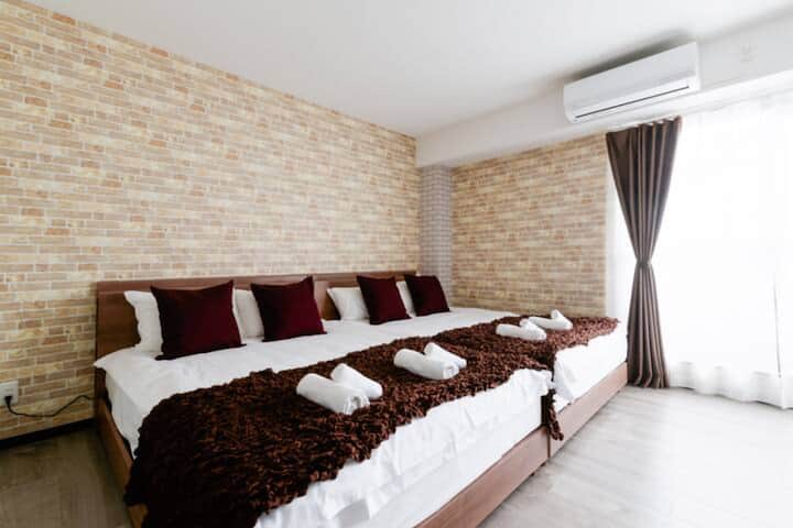 6ppl/4mins To Metro Sta/easy Access->namba /9767 - Osaka