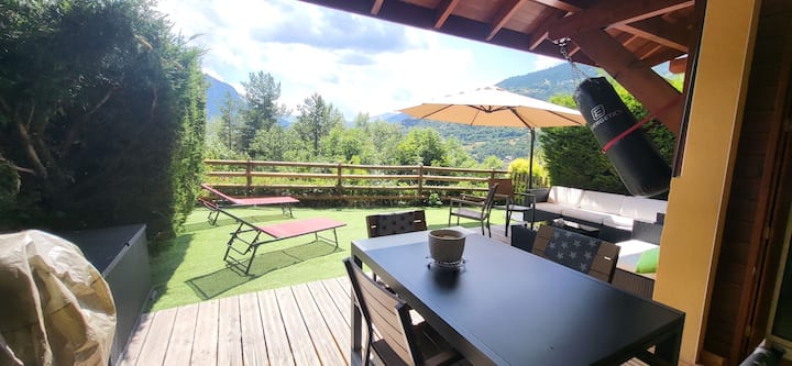 Serre Chevalier Bel Appartement Rez De Jardin - Briançon