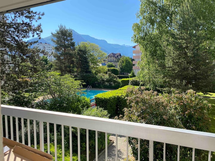 Hb Street Triangle D’or Avec Parking Et Piscine - Annecy