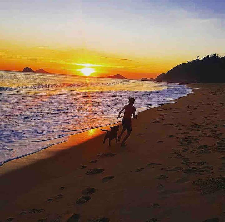 Casa Praia, Mar E Piscina Bem Próximo A Praia - São Sebastião