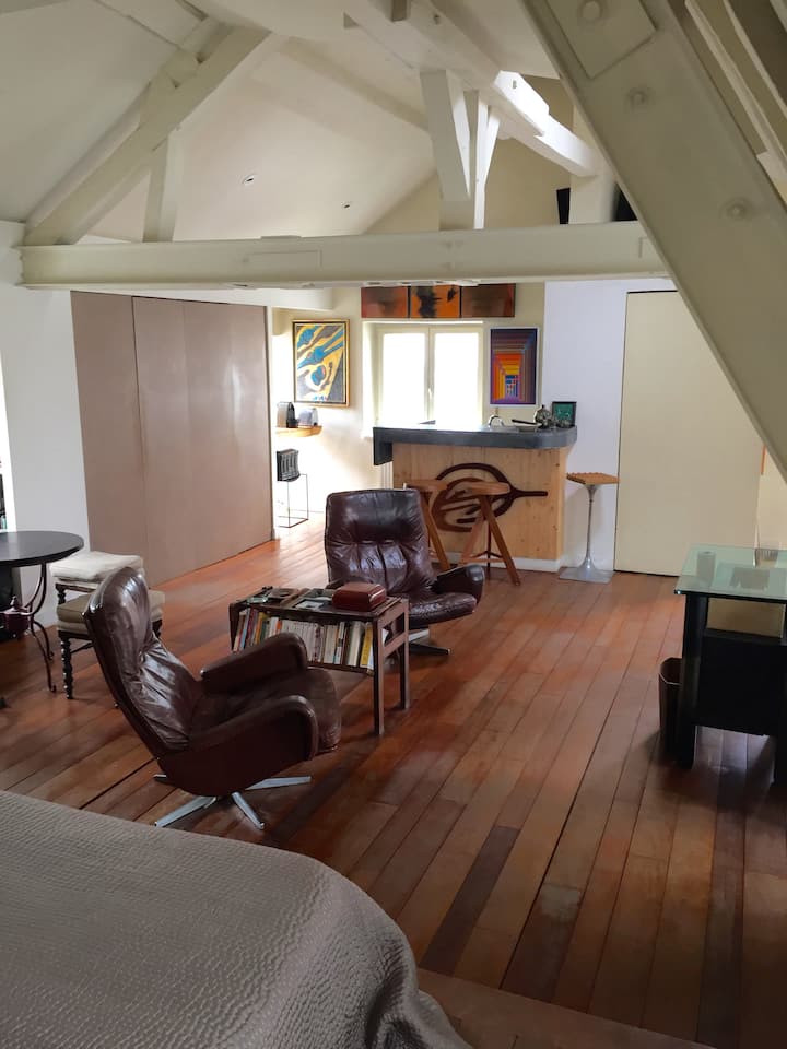 Charming Loft In The Upper Marais - Paris