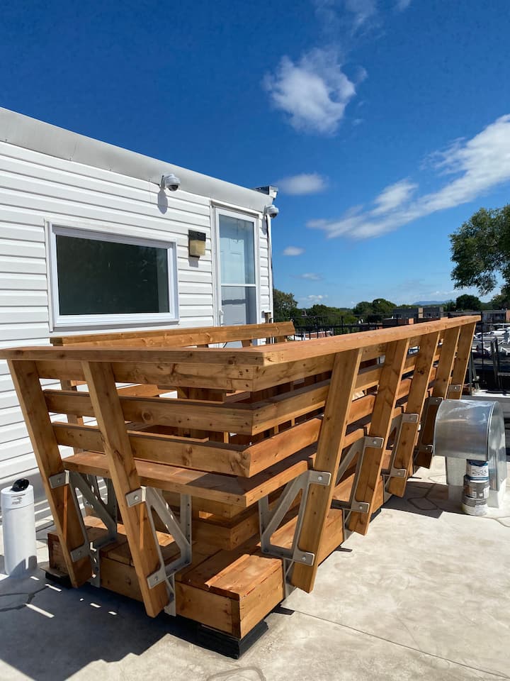 Chic Loft/5min To Metro/rooftop Deck /Free Prking - Boucherville