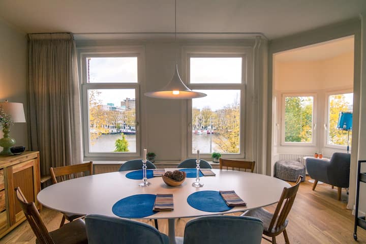 Elegant And Spacious Home On Amstel River - Ámsterdam