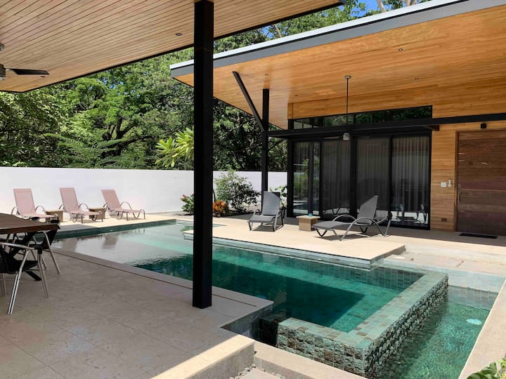 New And Modern Family Villa Close To The Beach - Nosara