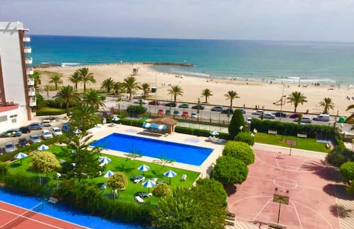Apartamento Playa Y Piscina Con Vista Estupenda - Sagunto