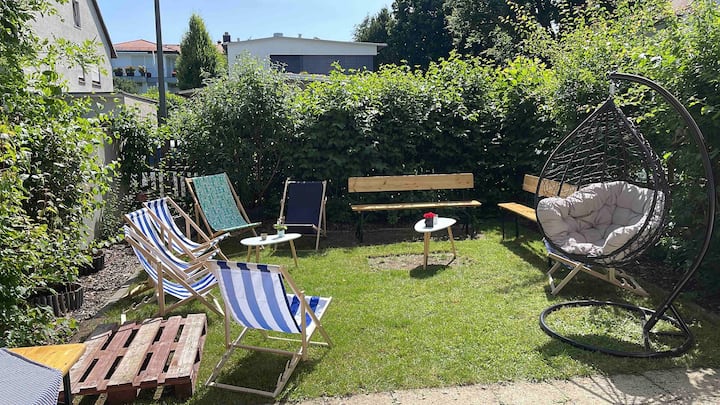 Apartamento Encantador Com Jardim. - Munich