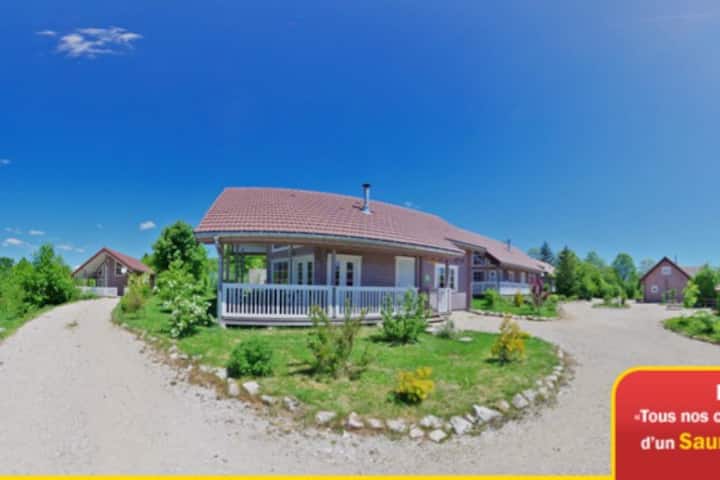 Maison En Bois Avec Sauna Haut Jura - Jura
