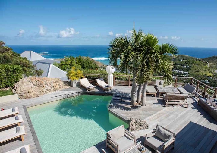 Sea Star Five Villa Gorgeous Sea View At Devet! - Saint Barthélemy