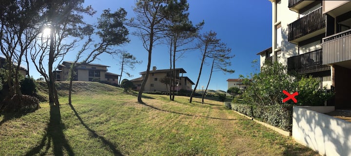 Charmant T3 4/6 Pers. Plage à 200 M, Wifi. - Seignosse
