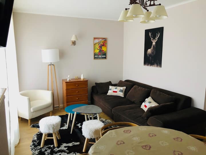 Joli Appartement Ensoleillé F3/4 - 65m² - Font-Romeu-Odeillo-Via