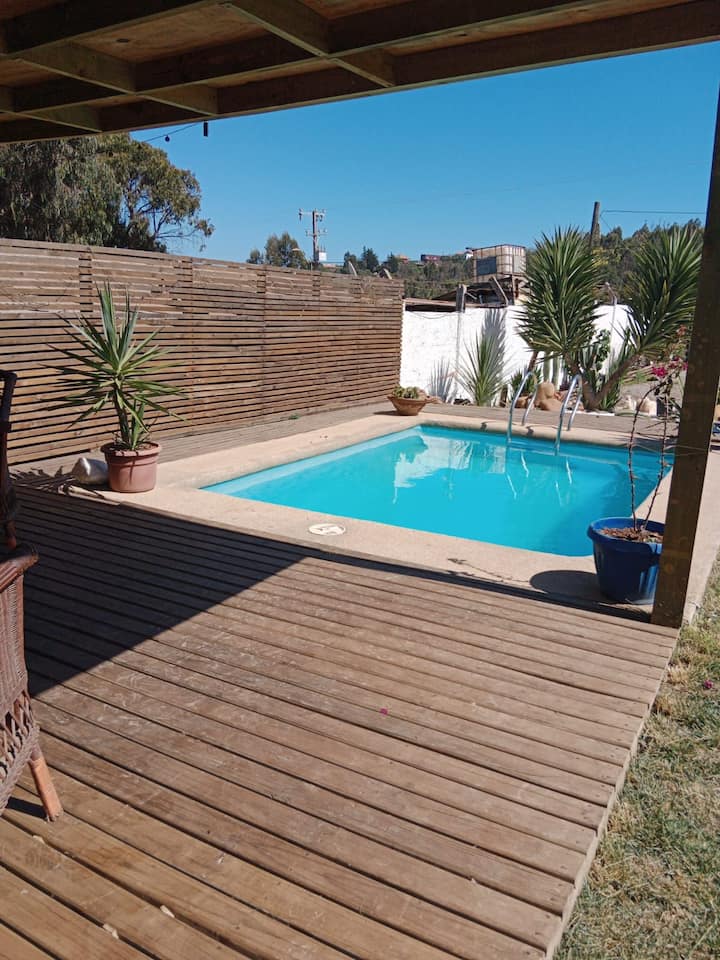 Hermoso Lugar. Cabaña Con Vista Al Mar - Concón