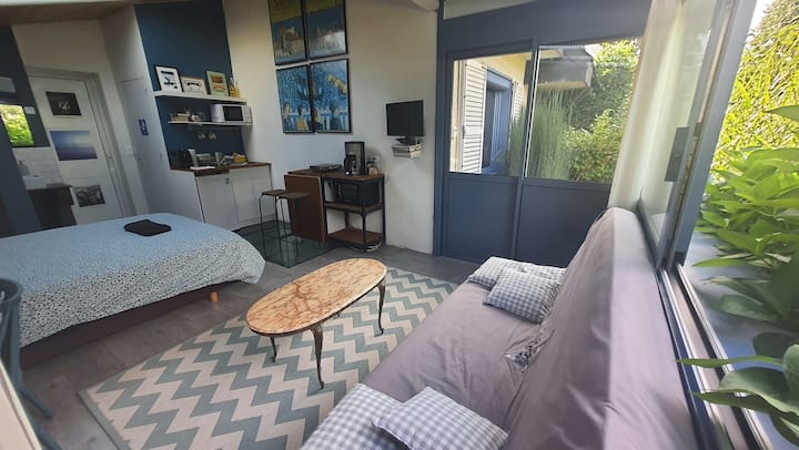 Quartier St Laurent Gayeulles Studio Avec Terrasse - Rennes