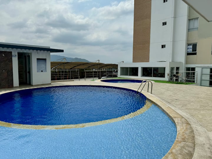 Luxury & Panorámico Apto 3 Aires/piscina - Cúcuta