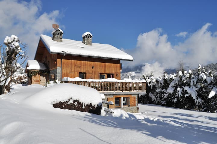 Chalet Très Cosy 6/8 Personnes, Terrasse Plein Sud - Saint-Martin-de-Belleville