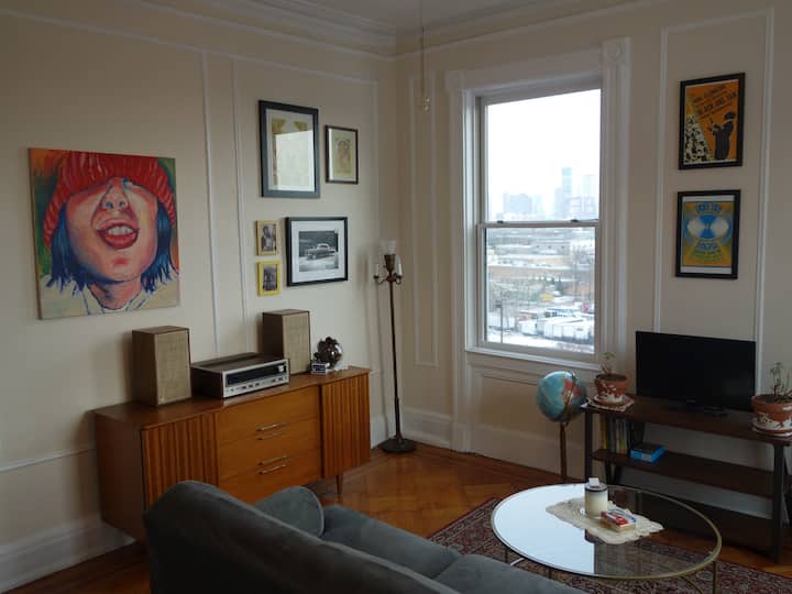 Charming Apt Skyline Views Near World Cup & Nyc - Jersey City, NJ