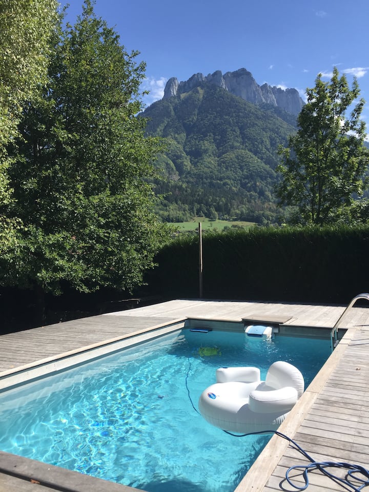 Chalet Cosy Entre Lac Et Montagnes - Lake Annecy