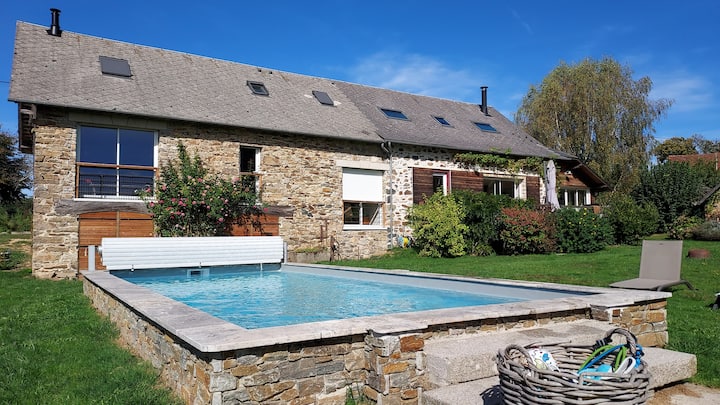 Grange De La Tuilerie. Confort. Piscine . Uzerche - Uzerche