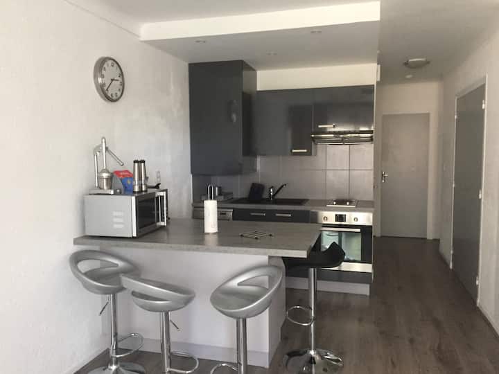 La Franqui : Bel Appartement T1 Proche Plage - Fitou