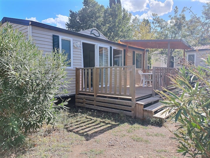 Mobile-home 6p, Climatisé, Piscine Lac,  Mh116 - La Roque-d'Anthéron