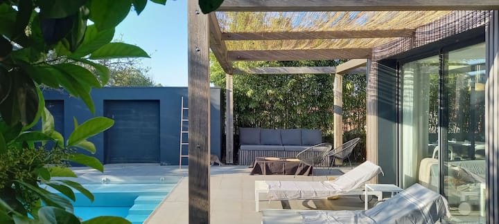 Agréable Maison Avec Jardin Et Piscine - Anglet