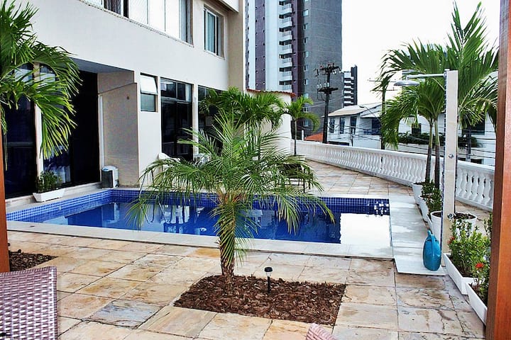 Lindo Apt,5 Suites C/ar+piscina,temporada,carnaval - Salvador