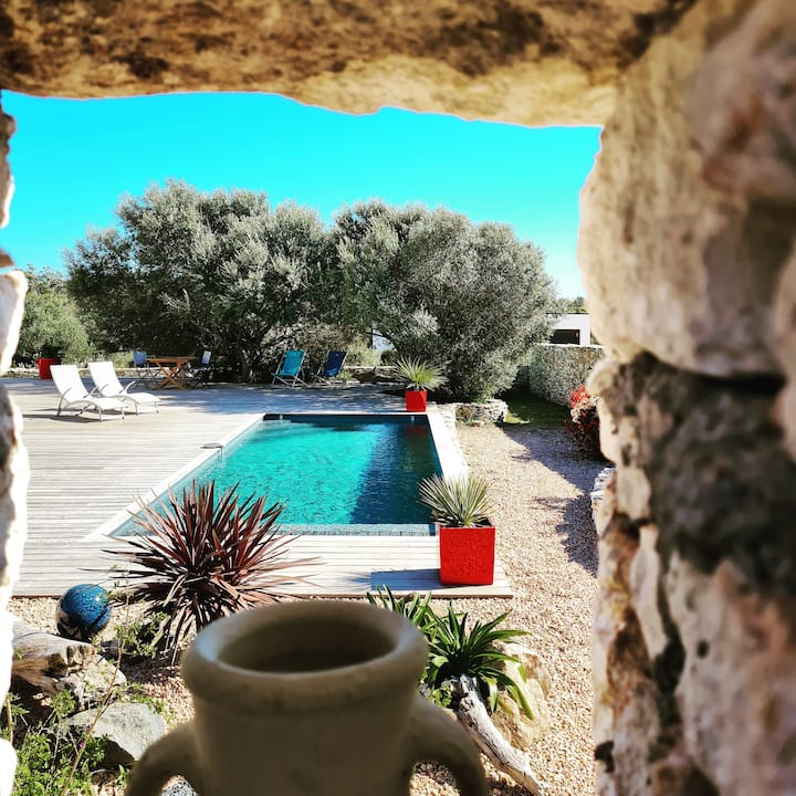 Mini Villa "Bella Vita" Piscine - Bonifacio