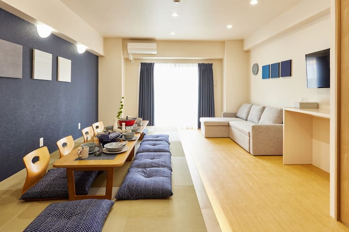 10-minute Walk From Namba/spacious Tatami Room - Osaka