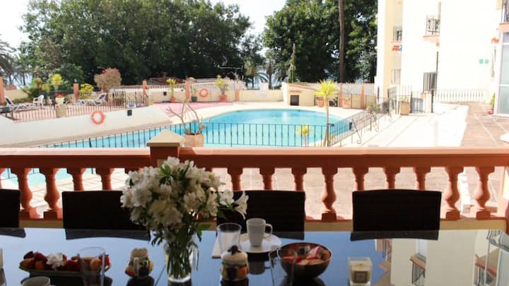 Nordic Style 8 Beds/4 Br Beachfront Apt. - Fuengirola