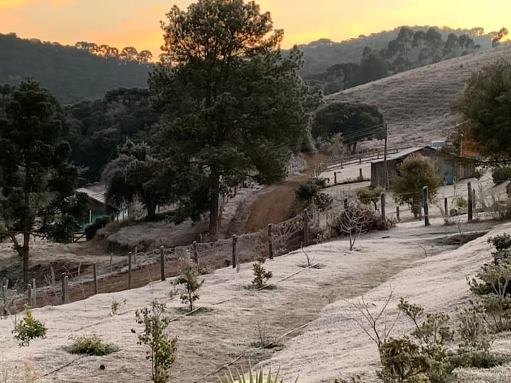 O Frio Da Mantiqueira No @Sítiodosmachados - Brazil