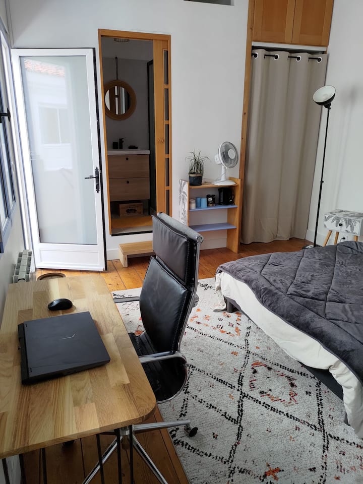 Joli Studio Indépendant Calme - 波爾多