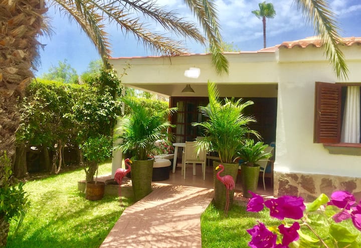 “Paradise Birds”- Finest Bungalow,garden,terrace - Maspalomas