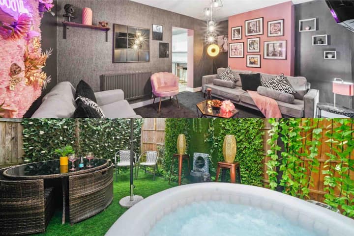 St Augustine’s 10 Bed Themed Townhouse & Hot Tub - Whitstable