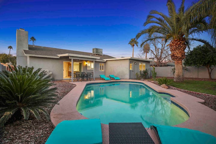 Sahuaro Villa With Pool + Great Location - Scottsdale, AZ