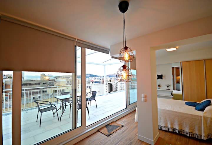 "Loft 49" With Acropolis View - Athens