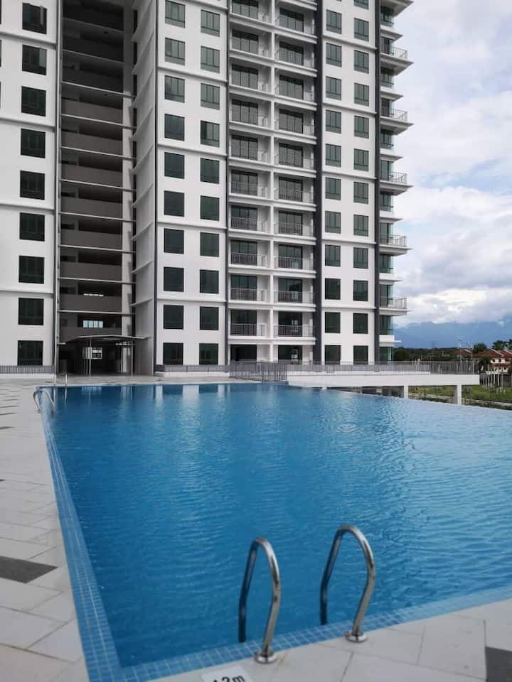 Rove In Ipoh, Comfort Condo With Swimming Pool - 에포