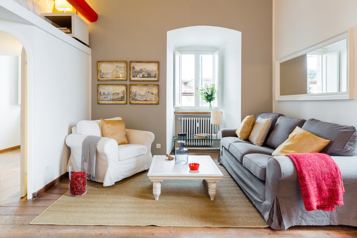 Iconic Twelve Century Medieval Tower Loft - Lofts for Rent in Florence ...