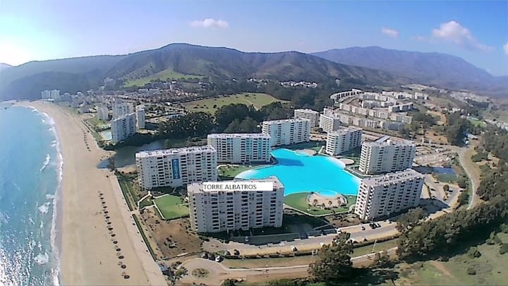 Departamento Papudo Laguna, 50 Metros De Playa - Zapallar