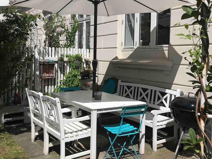 Charming Flat With A Private Garden - Copenhagen