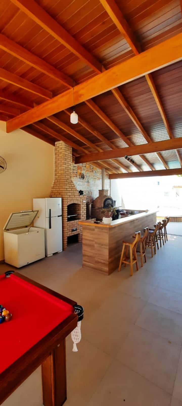 Casa Aconchegante Com Piscina , Mesa De Bilhar - Brasil