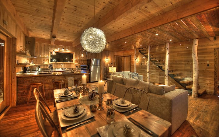 Chalet Les Bouleaux Ski & Nature @Mont Grand Fonds - La Malbaie