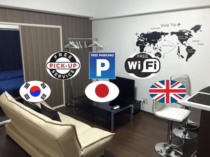 Renewal Open!free Pick Up From Okayama Station!102 - Okayama
